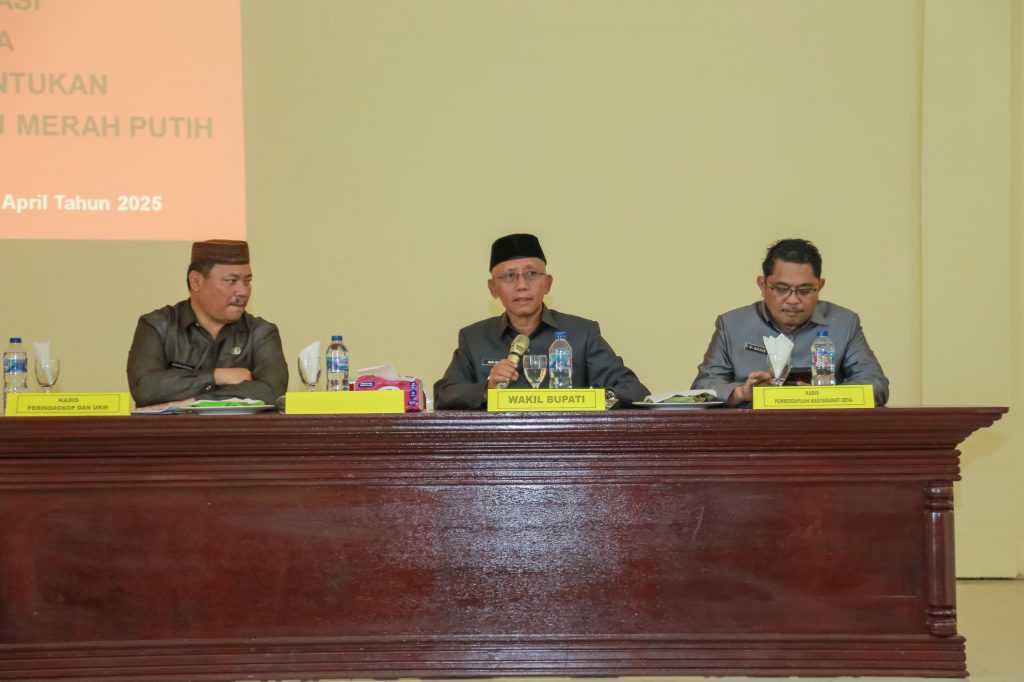 Wabup Iwan Adam Membuka Sosialisasi Pembentukan Koperasi Merah Putih ...